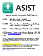 Classes & Meetings | Absentee Shawnee Tribal Health System